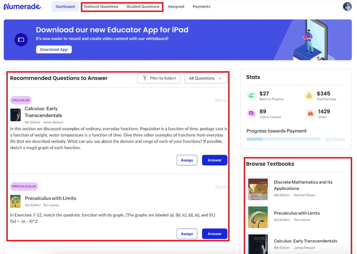Honest Numerade Review - Should You Tutor There?